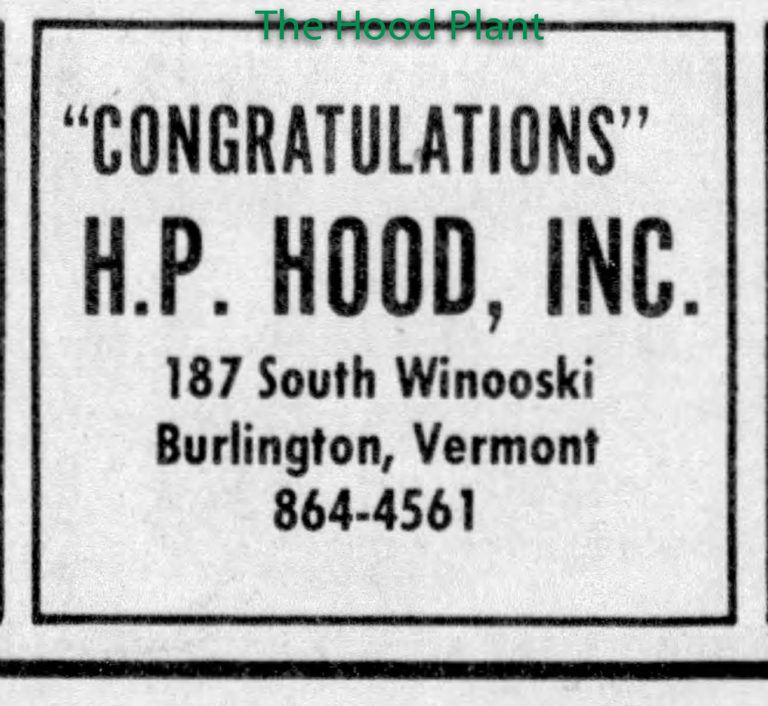 H.P. Hood Plant History « The Hood Plant