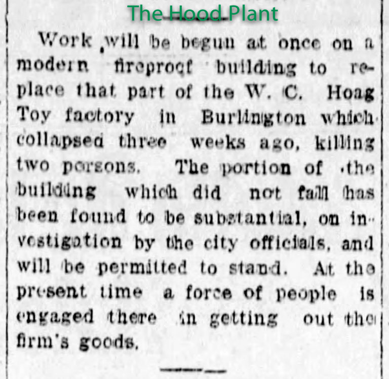 H.P. Hood Plant History « The Hood Plant