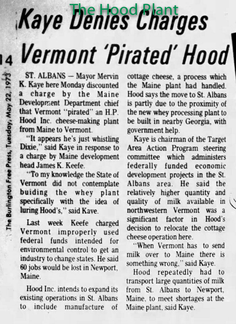 H.P. Hood Plant History « The Hood Plant